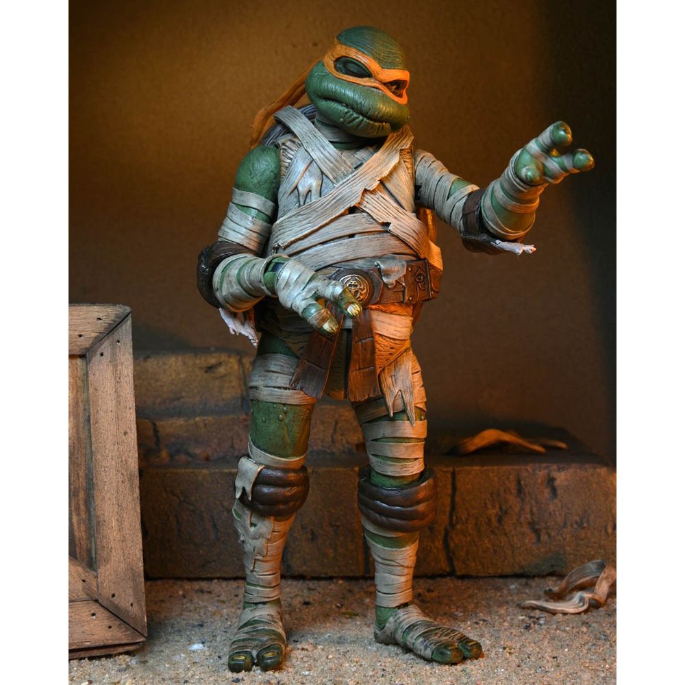 Figura Michelangelo as the Mummy - Universal Monster TMNT - 7 Scale ...