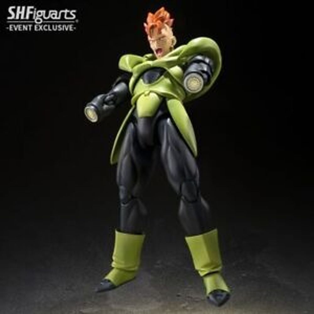 Figura Android No 16 - Exclusivo CCXP 2022 - Dragon Ball Z - S.H ...
