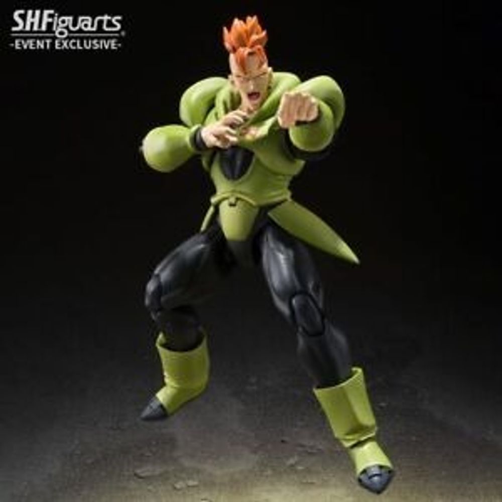 Figura Android No 16 - Exclusivo CCXP 2022 - Dragon Ball Z - S.H ...